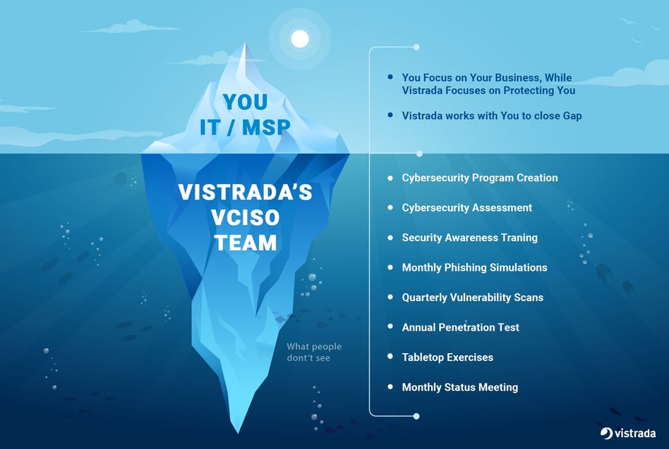 vCISO Services for Businesses | Expert Cybersecurity Leadership | Vistrada